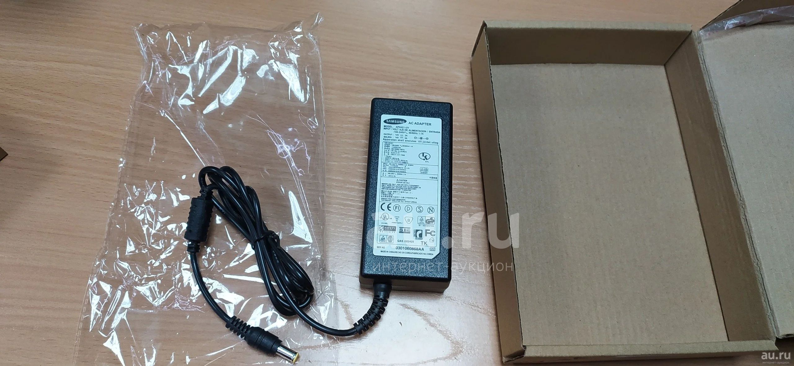 Качественный блок питания Samsung 14v 3a, для монитора, TV. Новый ...