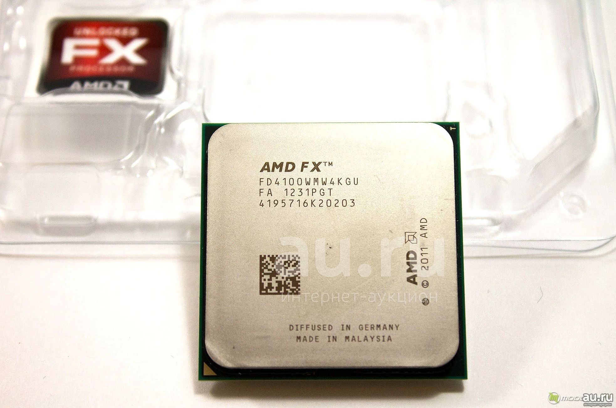 Процессор AMD FX-4130.Сокет AM3+. 4 ядера.4 потока.3800 МГц - 3900 МГц ...
