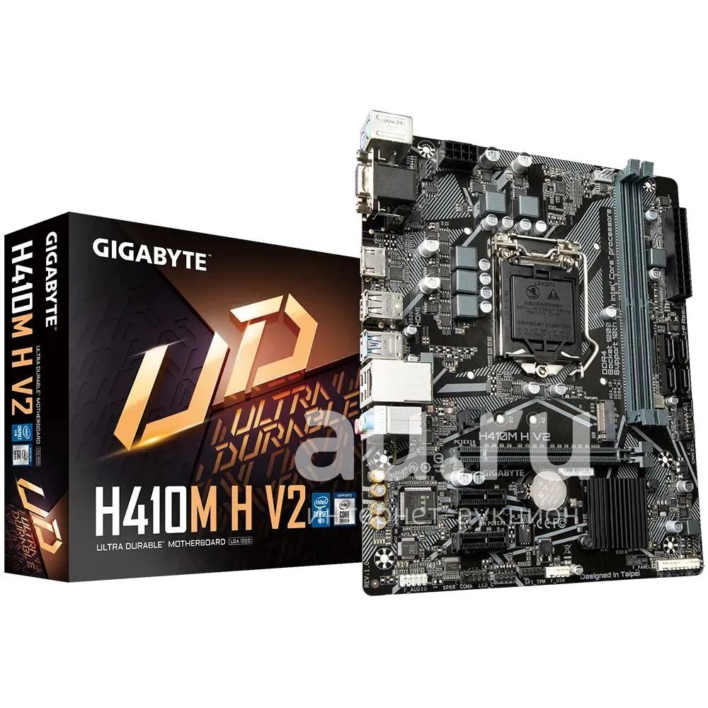 Комлект Socket 1200 Gigabyte H410M H V2 + Процессор i3 10100f — купить ...
