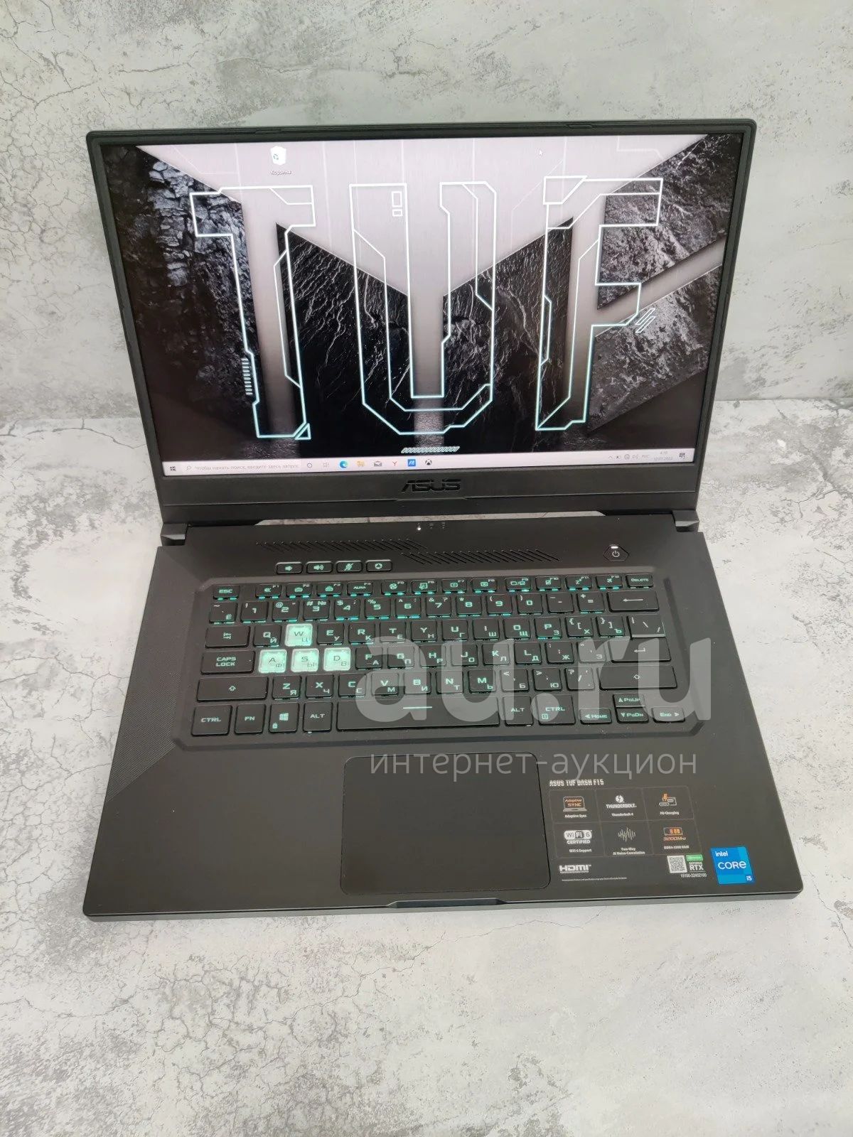 Asus TUF Dash F15 FX516P новый — купить в Красноярске. Состояние: Новое ...