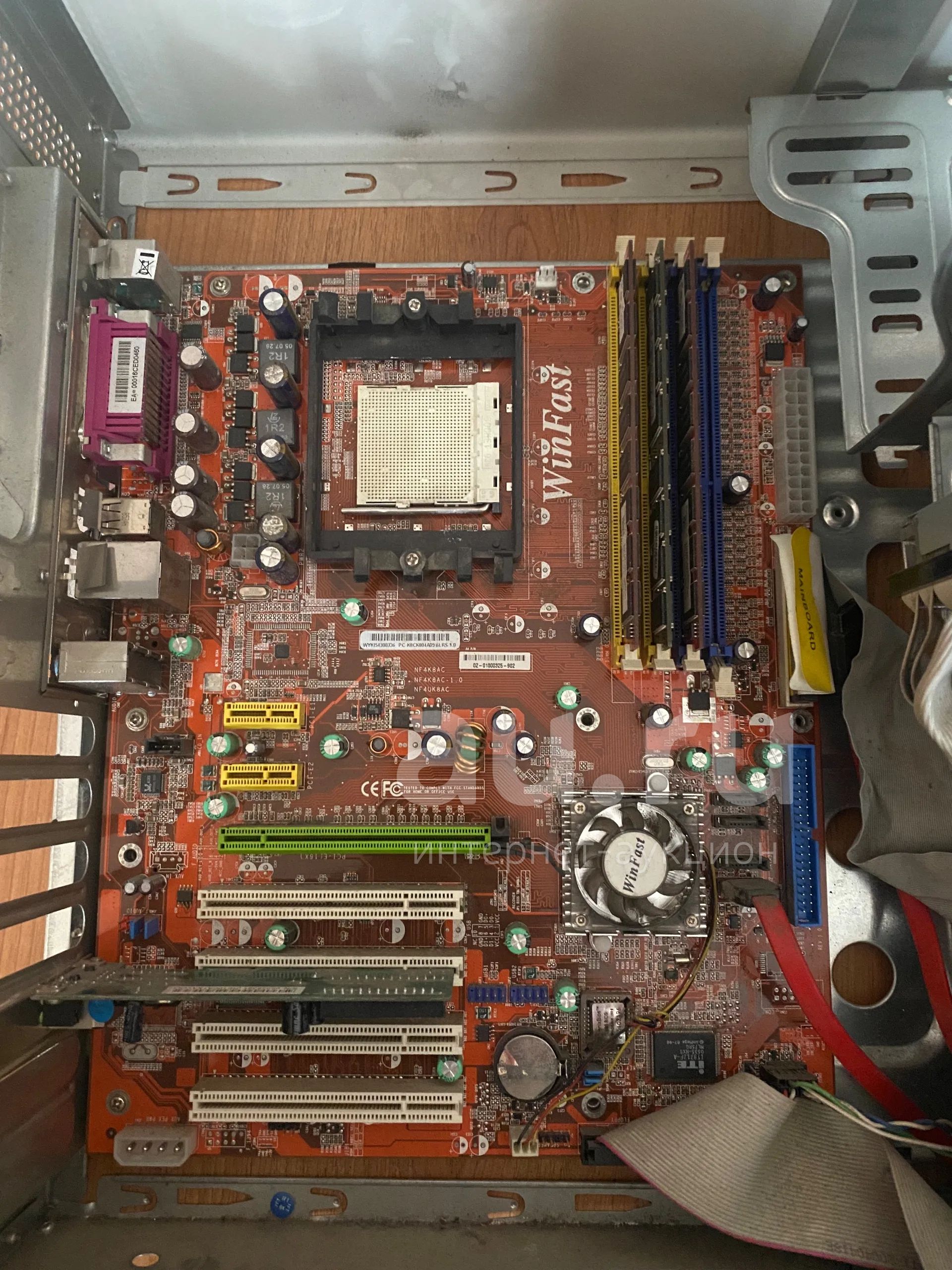 Материнская плата 939 сокет winfast pc k8ck804a05 6lrs 1.0 — купить в ...