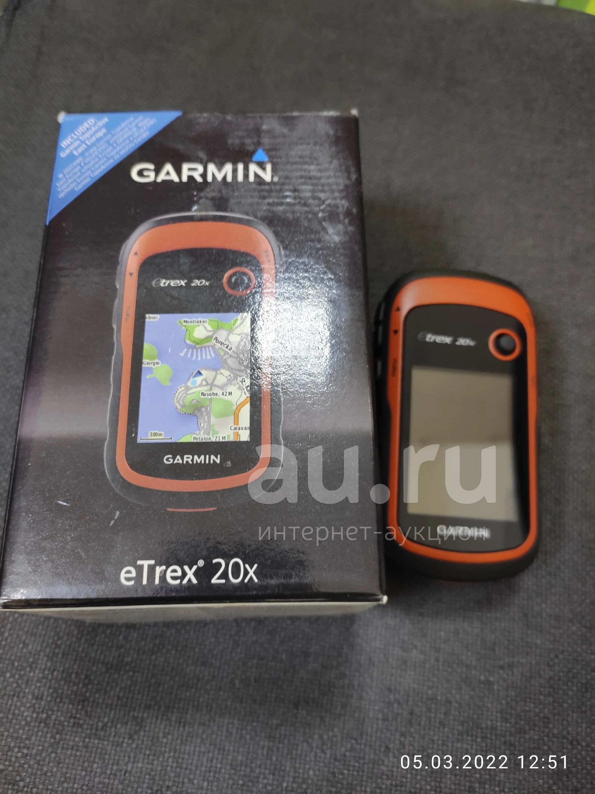 Туристический навигатор Garmin etrex 20x с картами — купить в ...