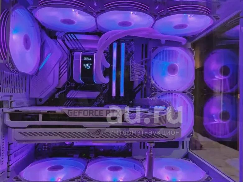 Корпус Alseye Cube-W, белый, 7xFAN A-RGB СЖО/БП 750Вт — купить в ...