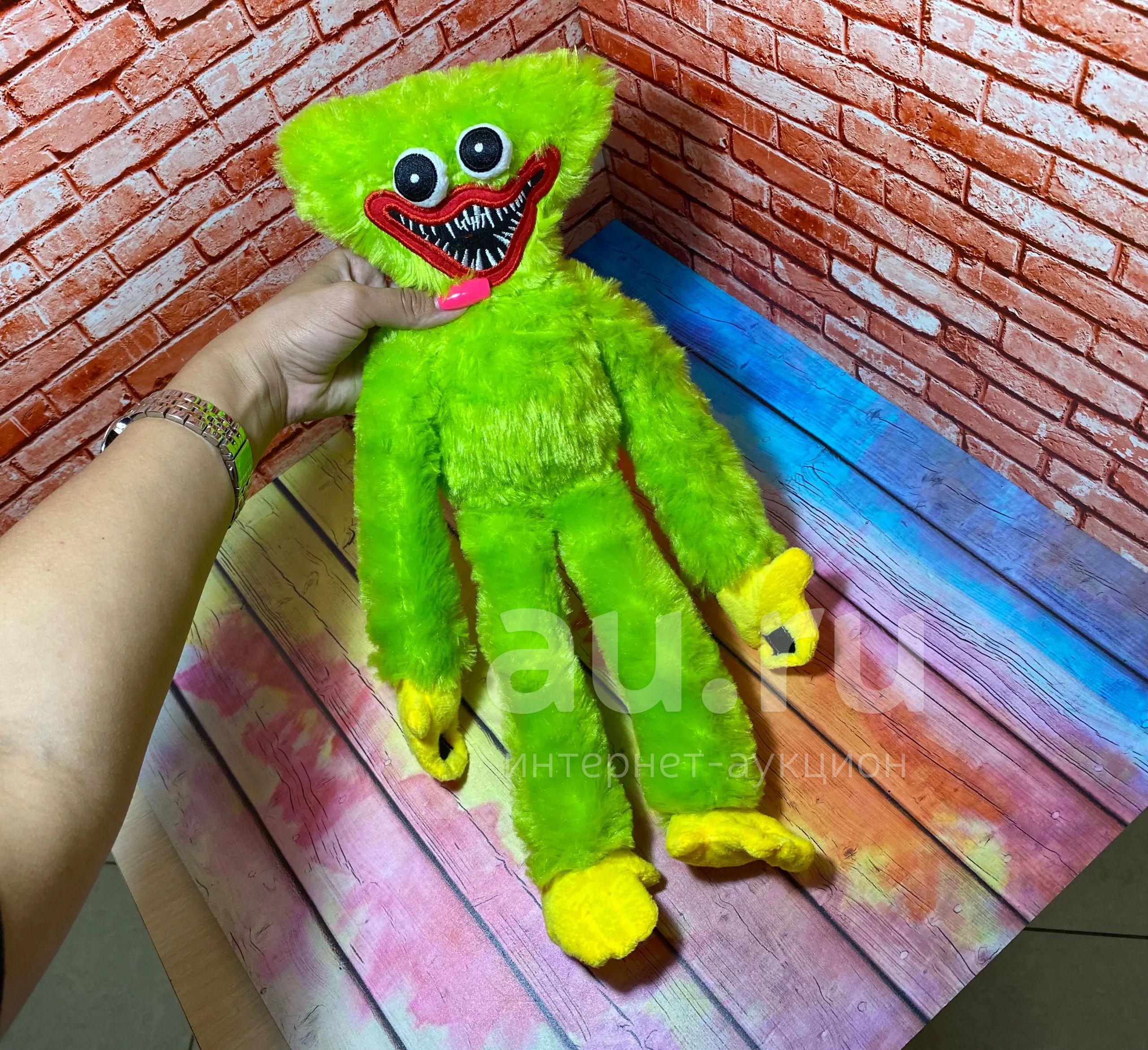 Зелёный мягкая игрушка Хаги Ваги Huggy Wuggy . Новая хагги вагги ...