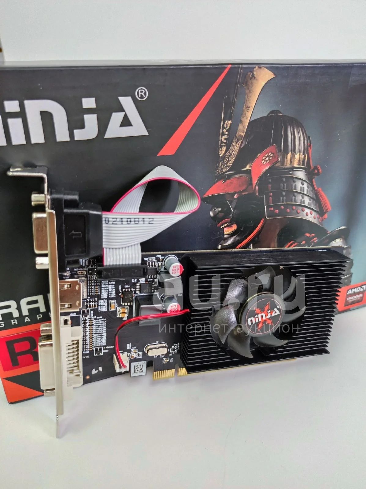Видеокарта Sinotex Ninja R5 230 (120SP) 2GB GDDR3 64bit DVI HDMI (TR ...