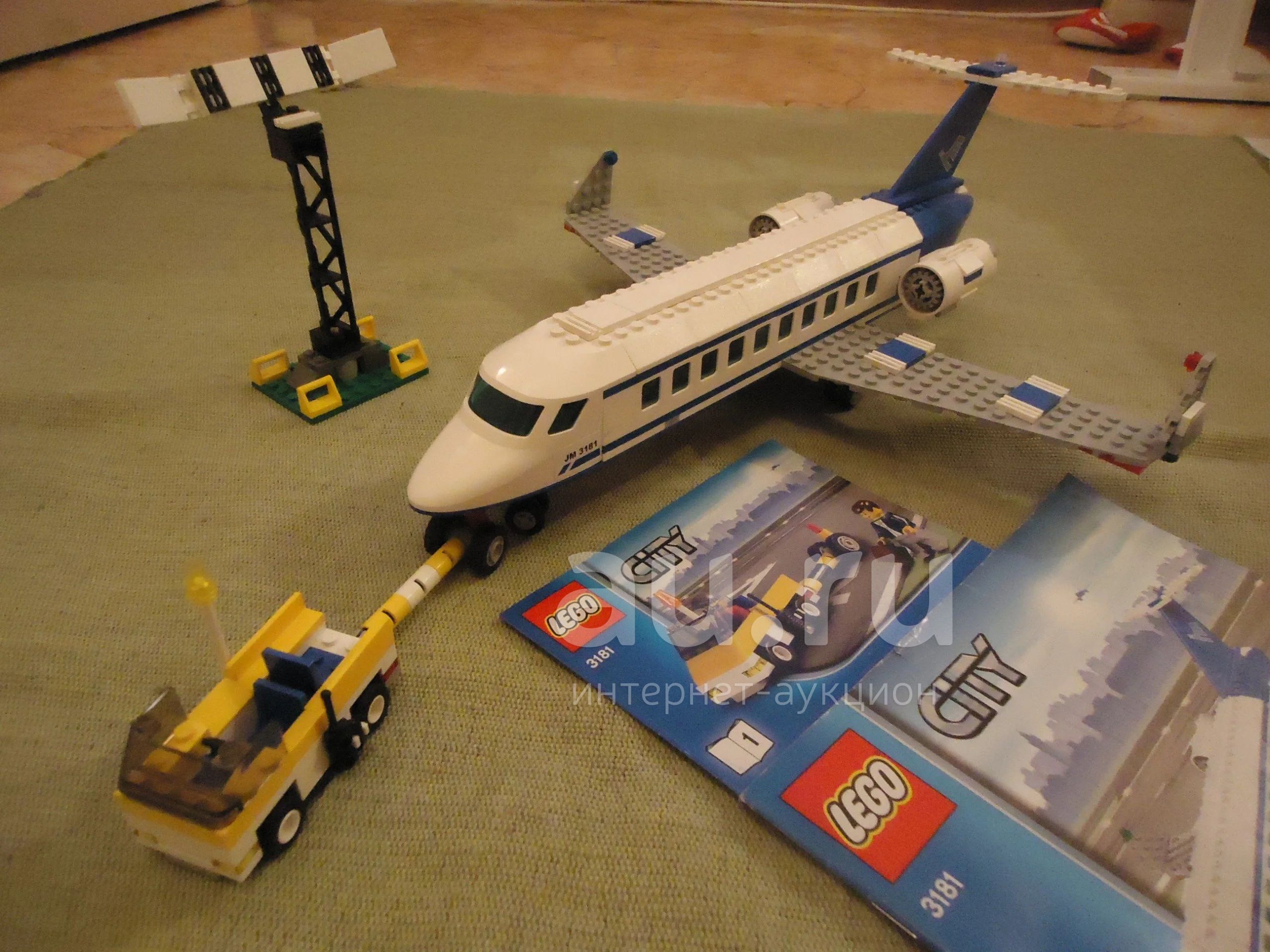 Lego 3181 Лего Пассажирский самолет — купить в Красноярске. Состояние ...
