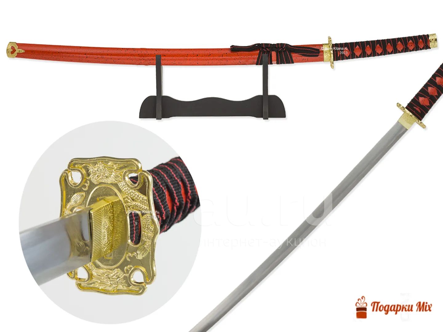 Меч самурая Катана Сувенирное Оружие Подарок мужчине — купить в ...