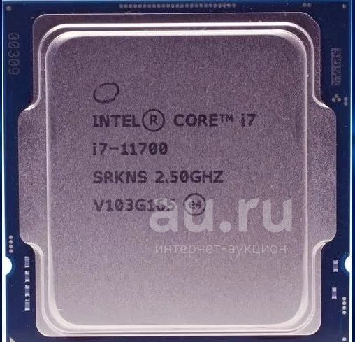 Процессор Intel Core i7-11700 OEM — купить в Красноярске. Состояние: Б ...