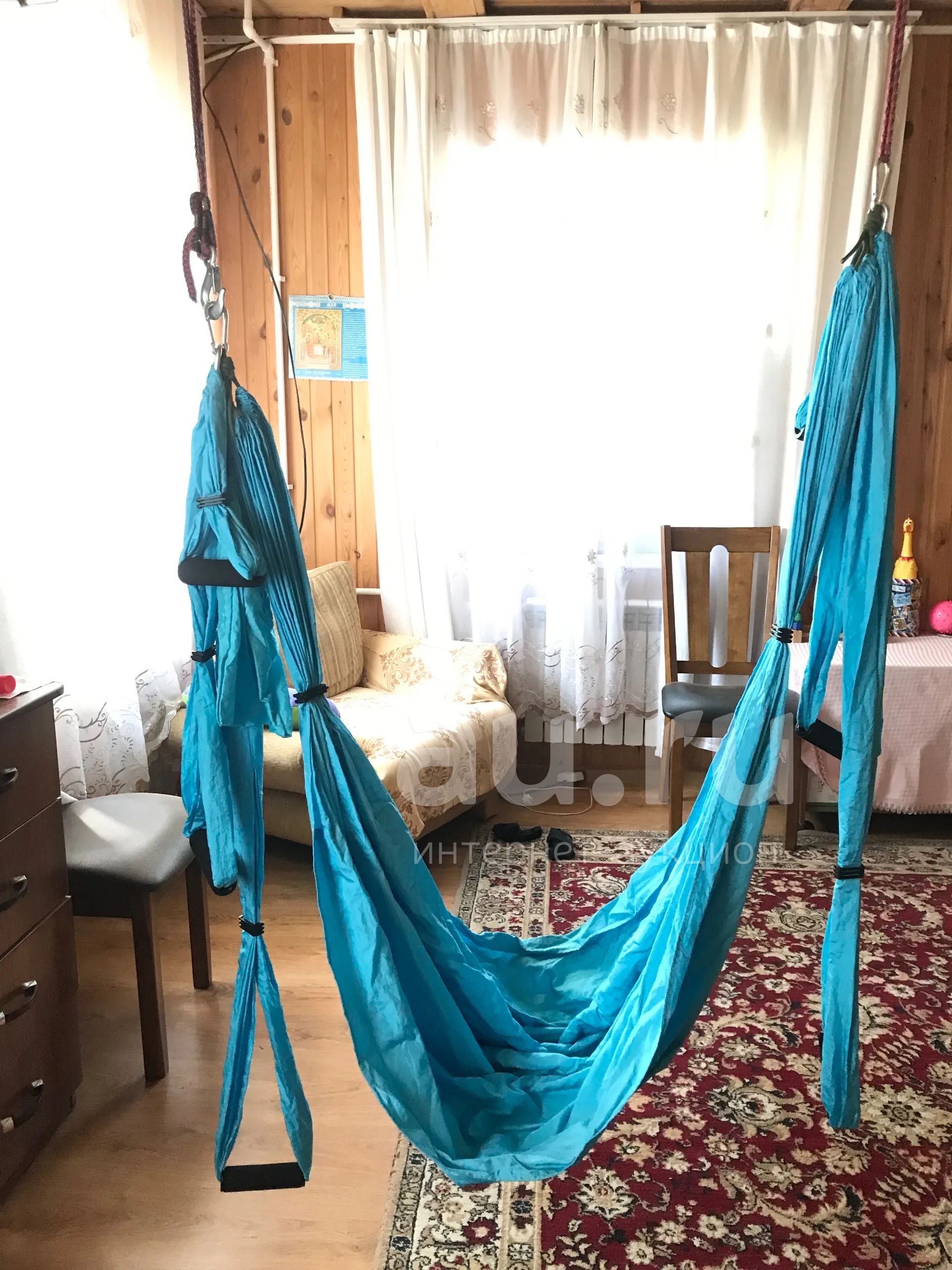 Гамак для йоги, аэрогамак, аэройога — купить в Красноярске. Состояние ...