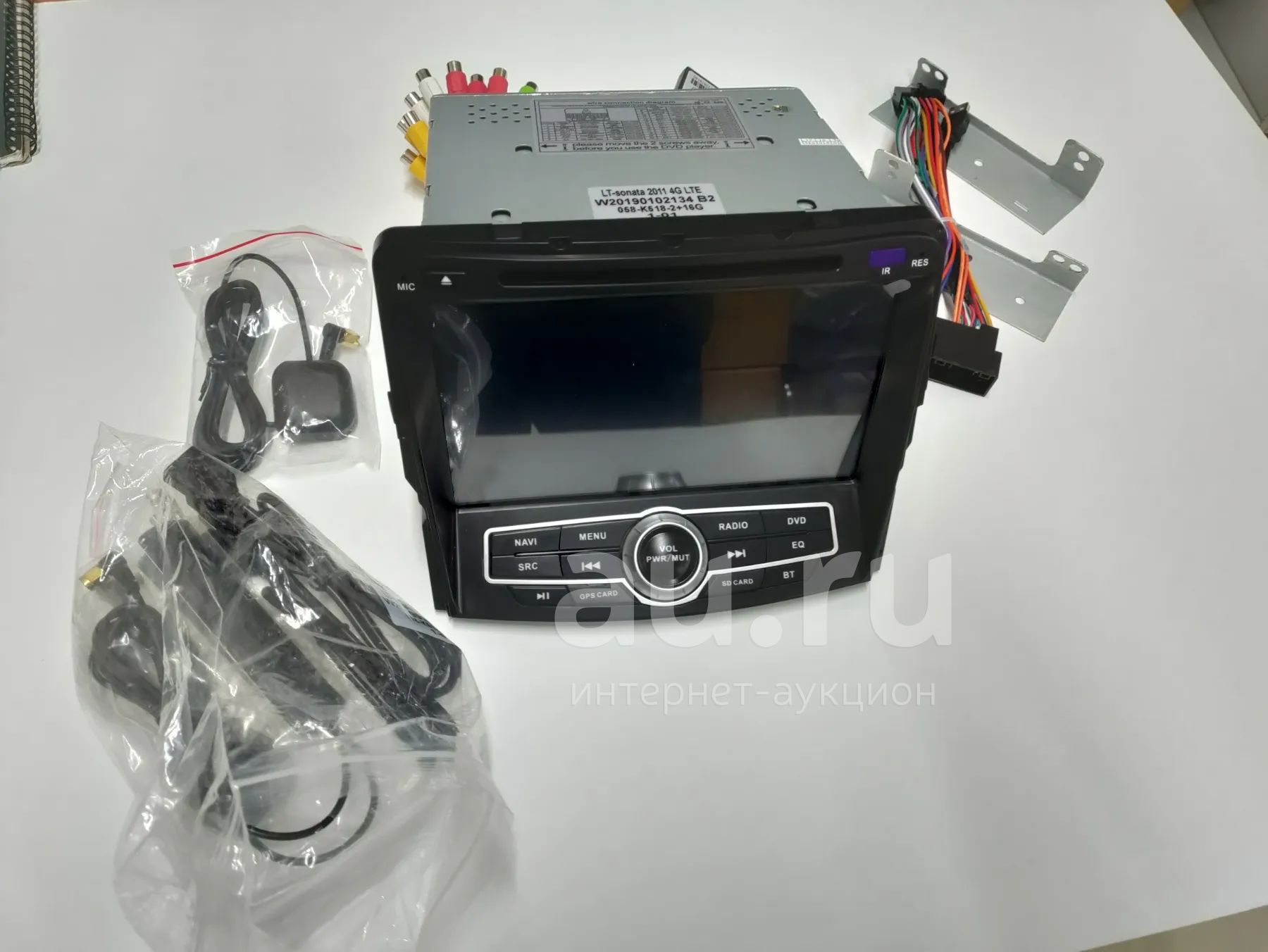 Штатная магнитола Hyundai Sonata 2010-2013 гг. LeTrun 1480 Android 6.0. ...