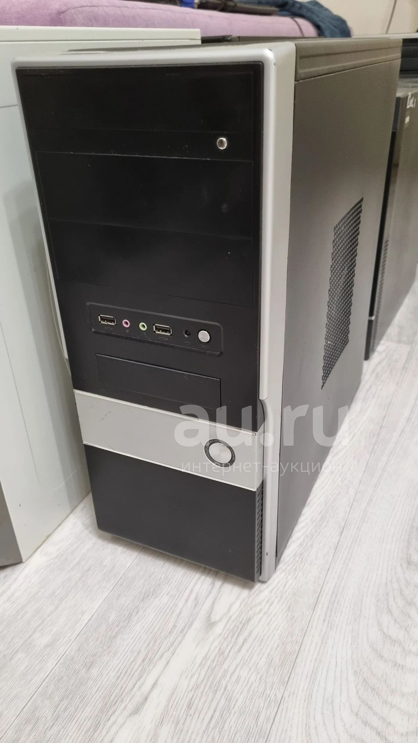 Системный блок с платой Biostar TA690G AM2 на процессоре AMD Athlon 64 ...