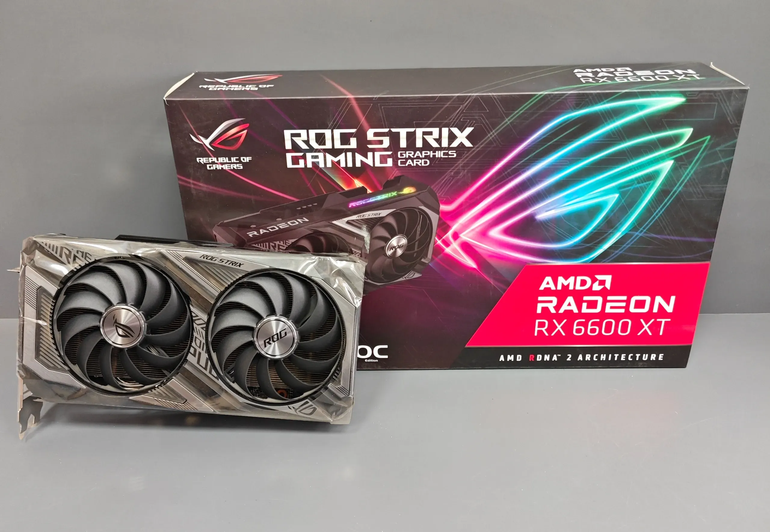 Asus Rog RX 6600 XT 8Gb — купить в Красноярске. Состояние: Б/у ...