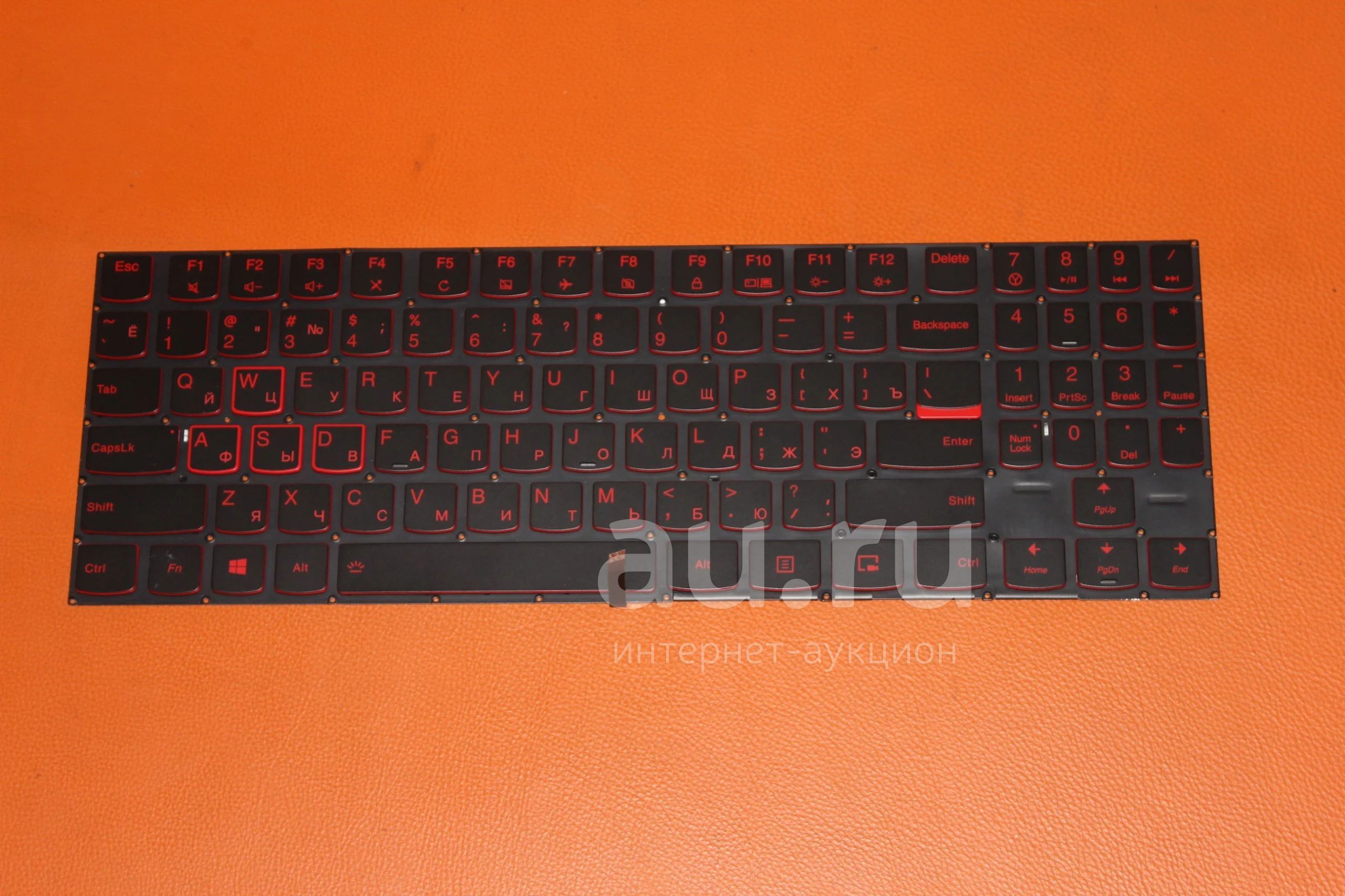 Клавиатура для ноутбука Lenovo Legion Y520, Y520-15IKB черная, без ...