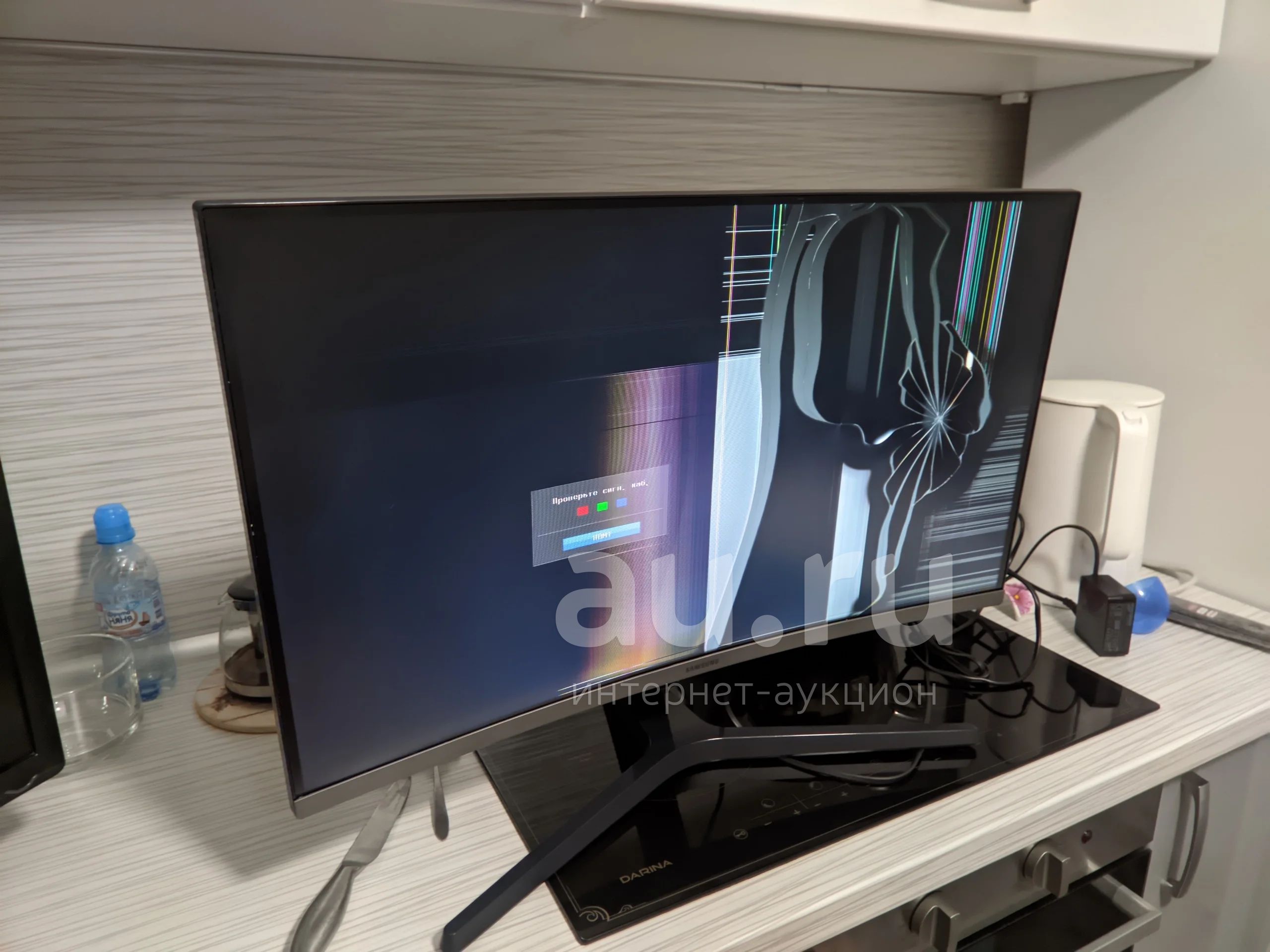 Монитор Samsung c27r500fhi битый экран. — купить в Красноярске ...