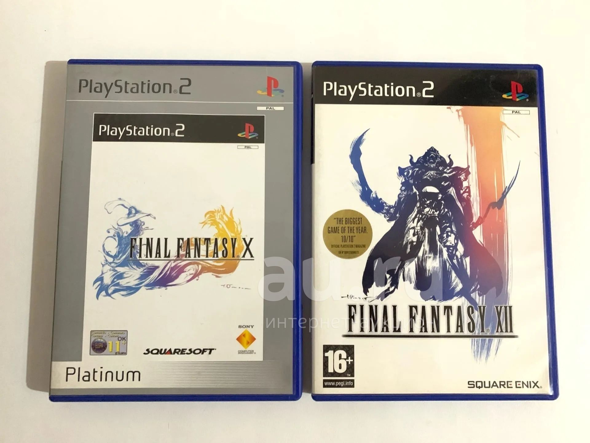 Final Fantasy X и XII (PS2, PAL) — купить в Красноярске. Состояние: Б/у ...