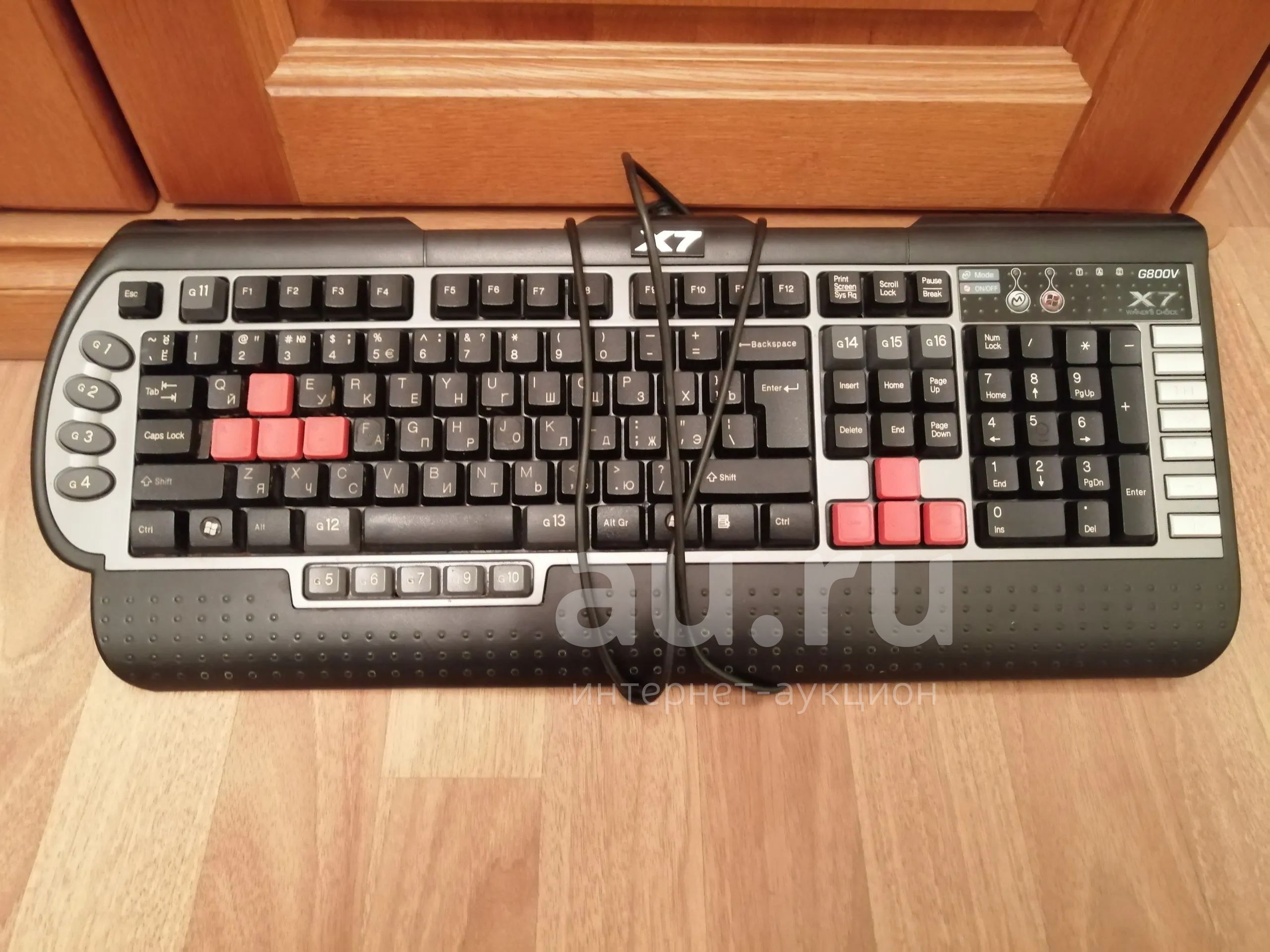 Клавиатура проводная A4Tech X7-G800V — купить в Красноярске. Состояние ...