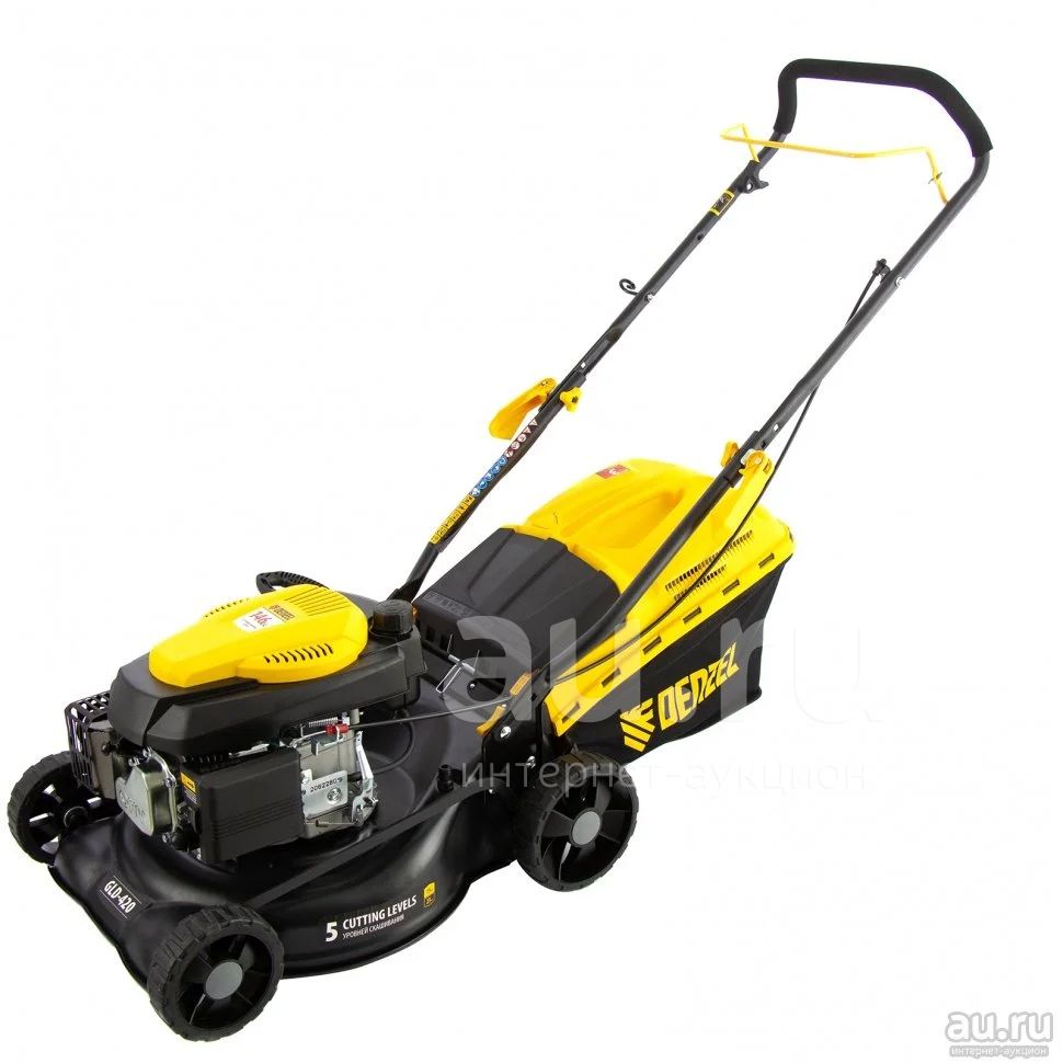 Газонокосилка бензиновая Denzel GLD-40 ( 4.5 л.с / 420мм ...