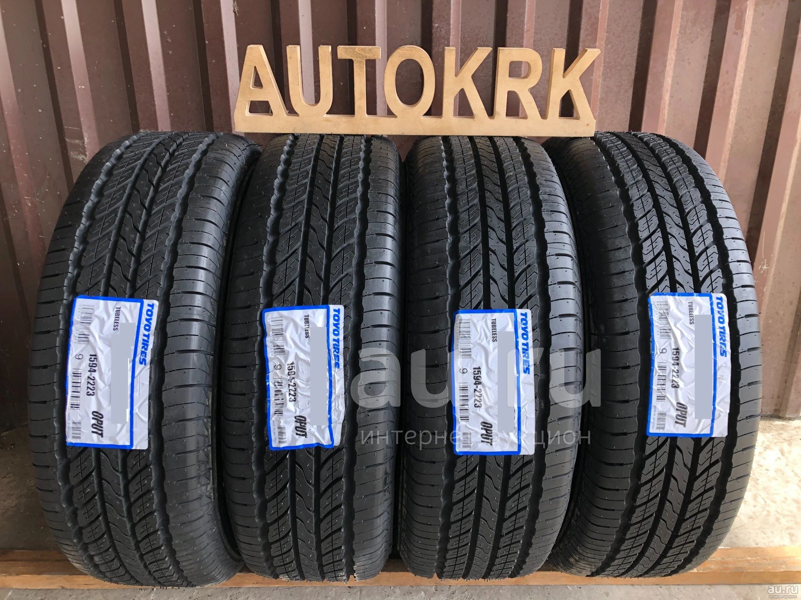 Летние шины R16 225/70 Toyo OPUT — купить в Красноярске. Состояние ...