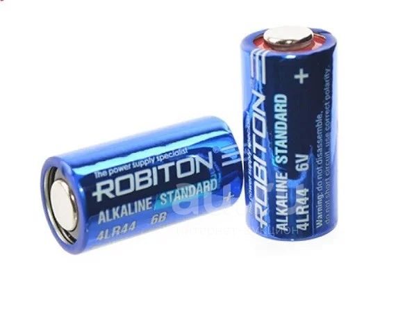 Батарейка Robiton LR44 5-BL, цена за 1 штуку — купить в Красноярске ...