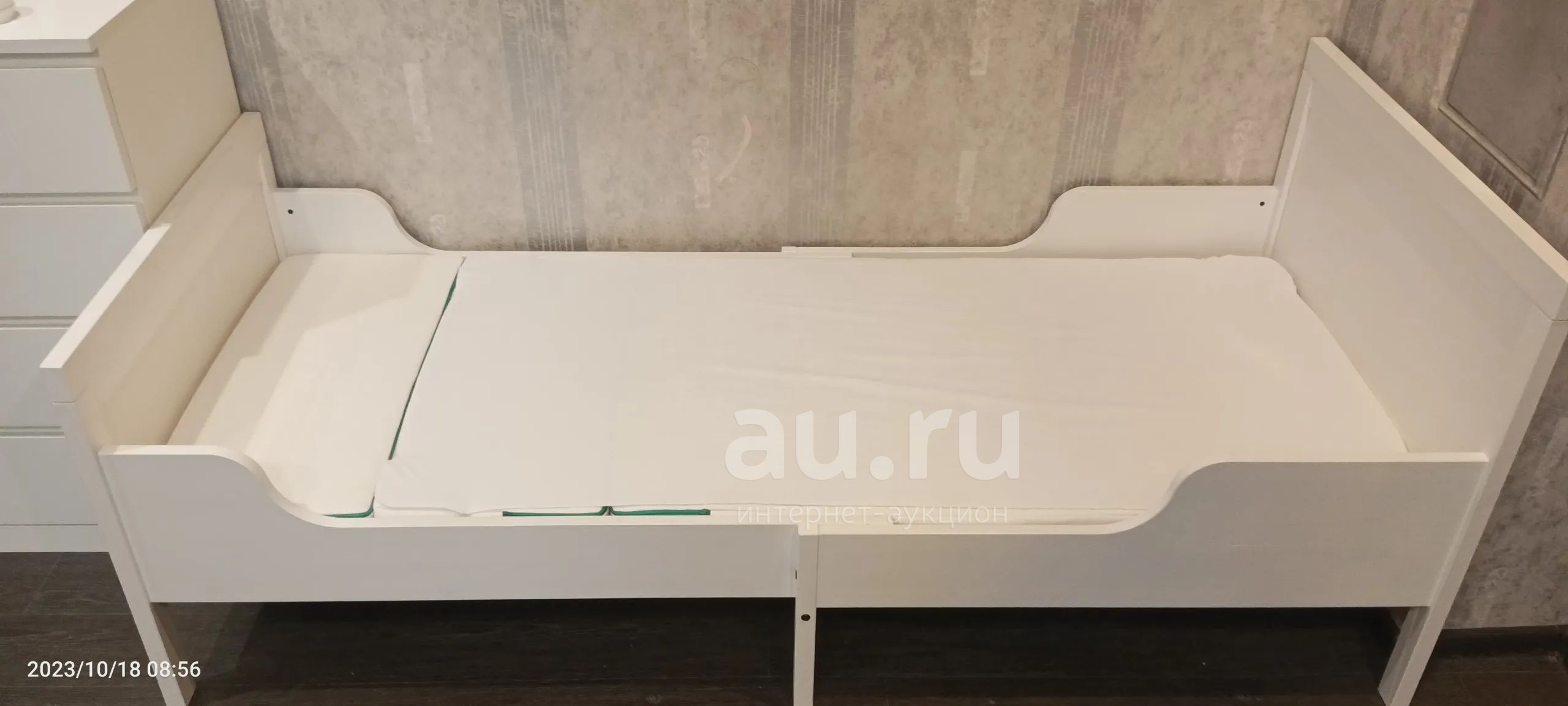 Раздвижная детская кровать IKEA(б/у) — купить в Красноярске. Состояние ...