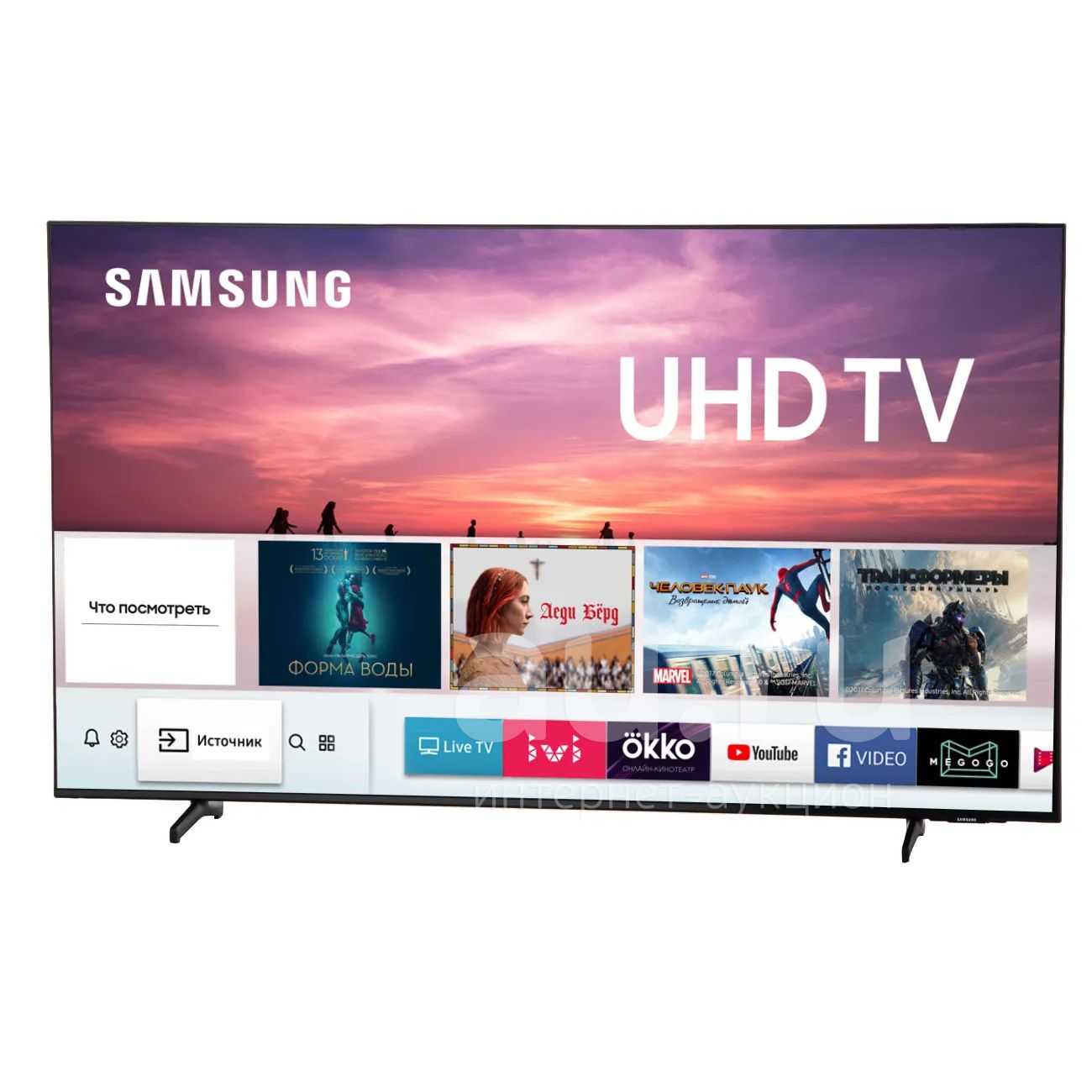 Новый 4K Смарт телевизор 55" Samsung UE55BU8000U. Диагональ 55” (138см ...