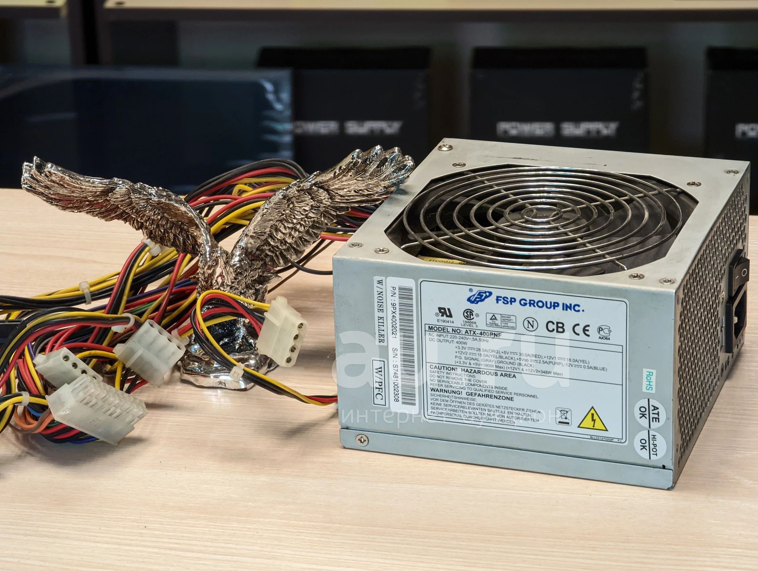 Блок питания FSP ATX-400PNF — купить в Красноярске. Состояние: Б/у ...