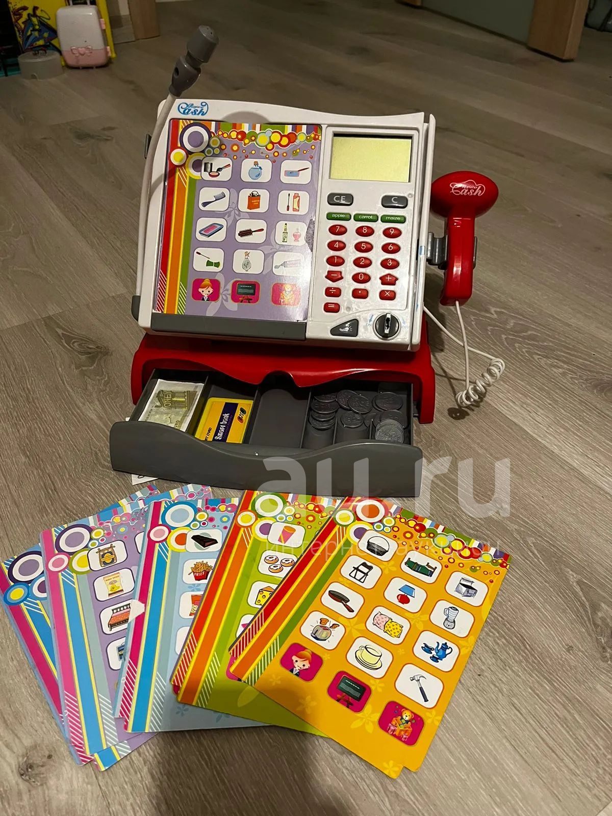 Детская касса интерактивная игрушка — купить в Красноярске. Состояние ...