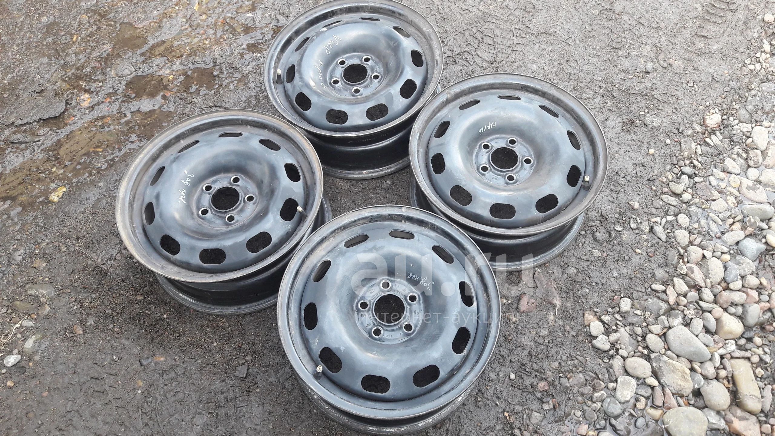 Диски R15 5/100 Skoda Rapid — купить в Красноярске. Состояние: Б/у ...