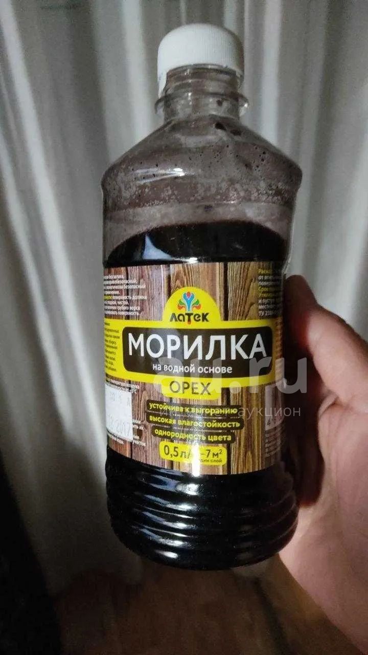Морилка на водной основе орех — купить в Красноярске. Состояние: Б/у ...