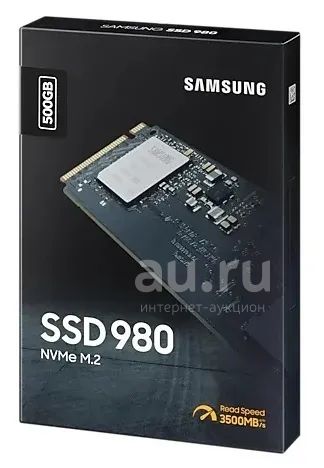 500 ГБ SSD M.2 накопитель Samsung 980 [MZ-V8V500BW] Новый, оригинал ...