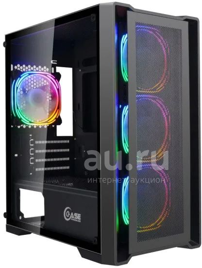 Корпус Powercase Alisio Micro X4B Black — купить в Красноярске ...