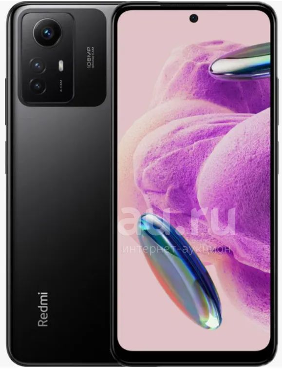 Xiaomi Redmi Note 12S NFC 8/256Gb Black , Amoled дисплей 90Гц ...