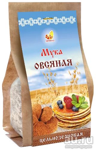 Овсяная мука цельнозерновая 500гр (Дивинка) Алтайский край — купить в ...