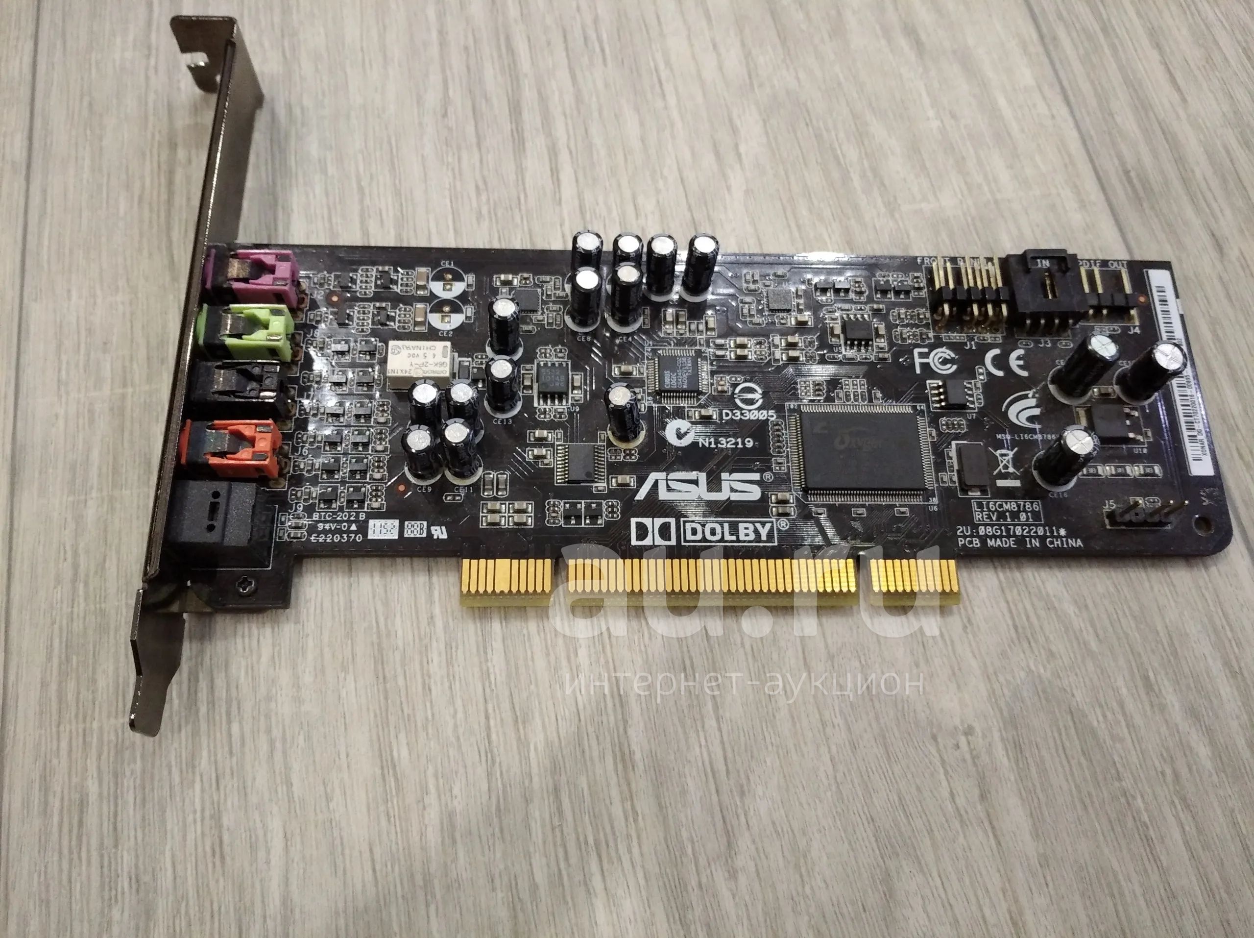 Звуковая карта Asus Xonar DG — купить в Красноярске. Состояние: Б/у ...