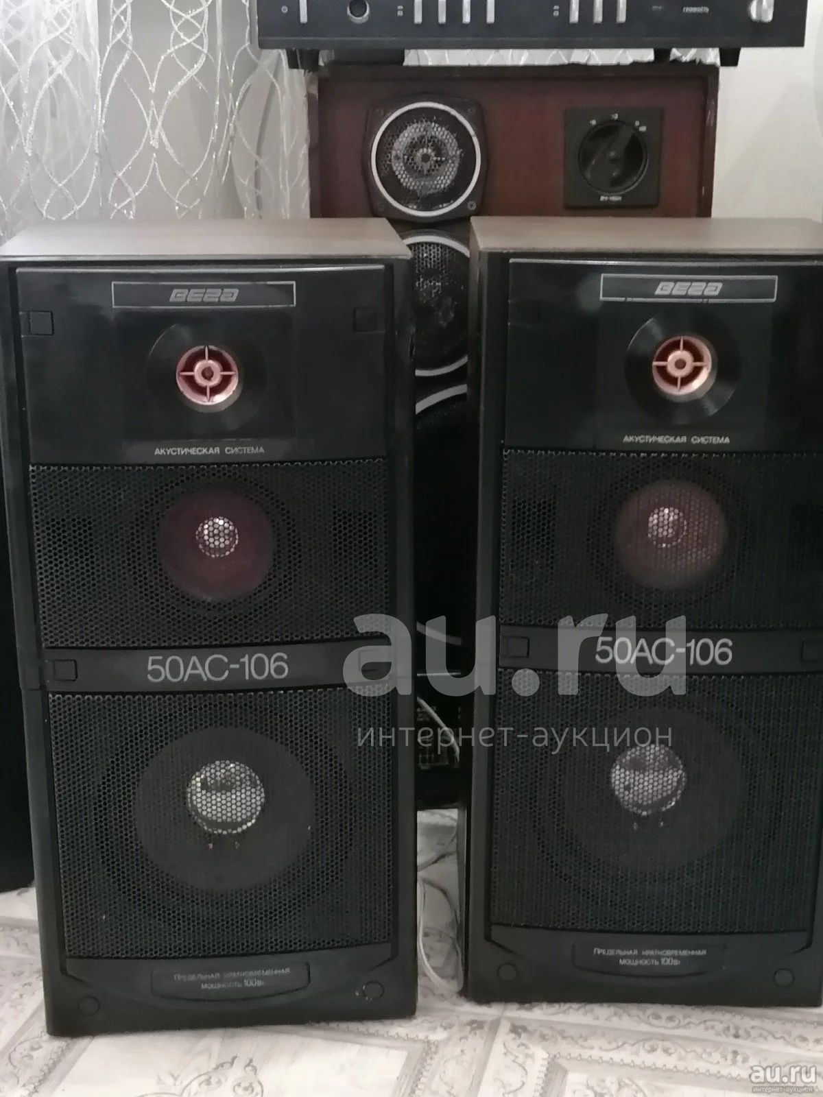акустические колонки 50ас - 106 — купить в Красноярске. Состояние: Б/у ...
