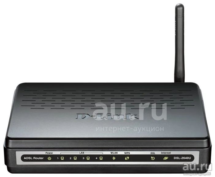 Роутер D-Link dsl-2640u — купить в Красноярске. Состояние: Б/у ...