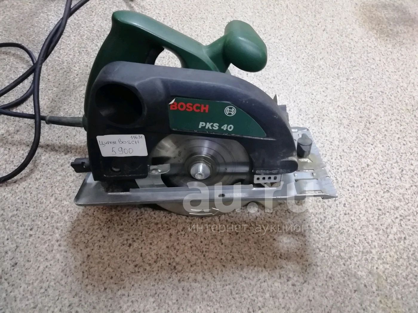 Циркулярная пила Bosch PKS 40 — купить в Красноярске. Состояние: Б/у ...