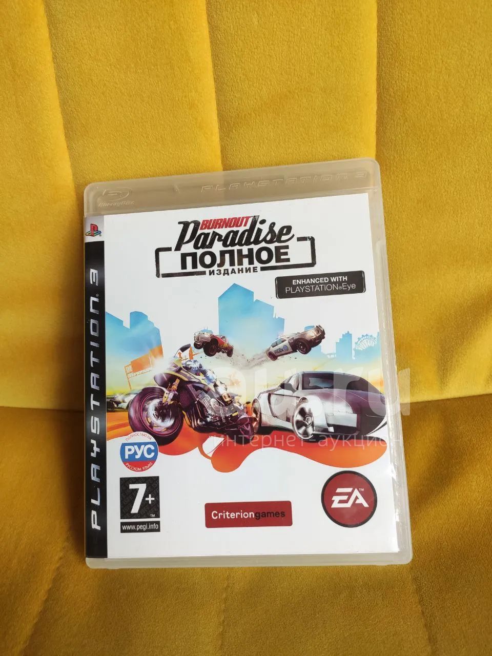 Burnout Paradise PS3 рус — купить в Красноярске. Игры для консолей на ...