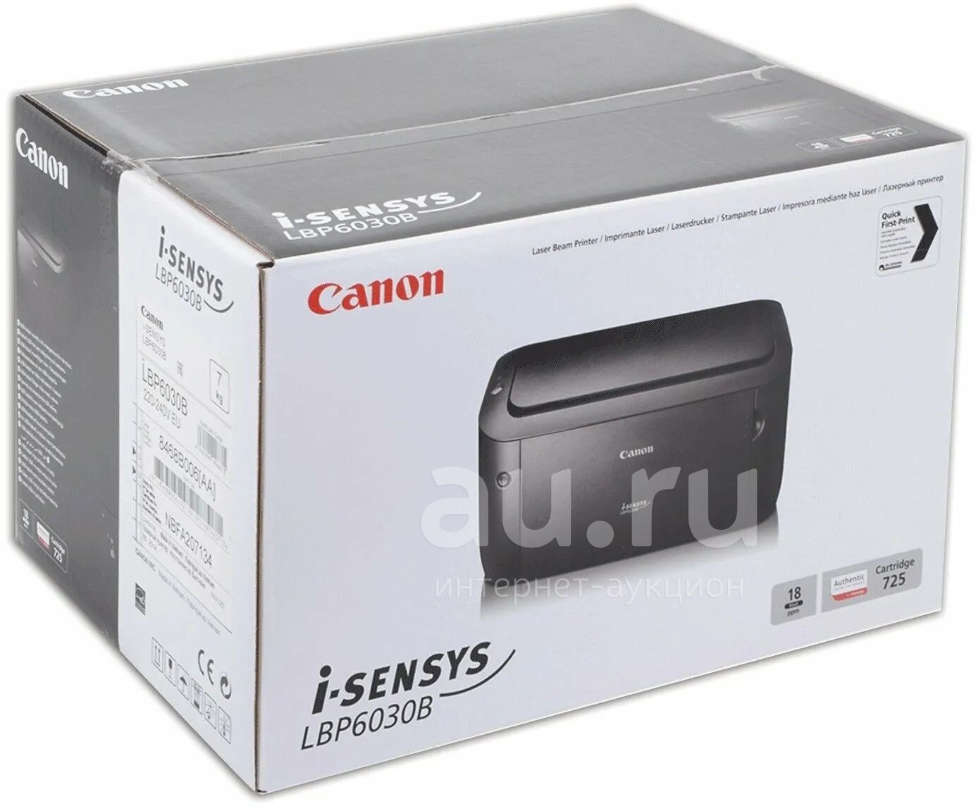 Принтер лазерный Canon i-Sensys LBP6030B (Новый) — купить в Красноярске ...