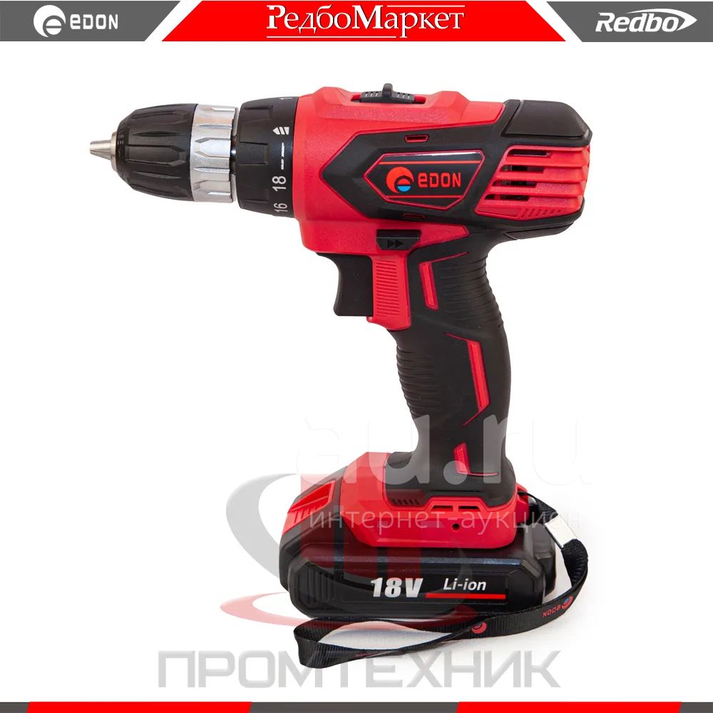 EDON AD-18C Дрель-шуруповерт аккумуляторная — купить в Красноярске ...