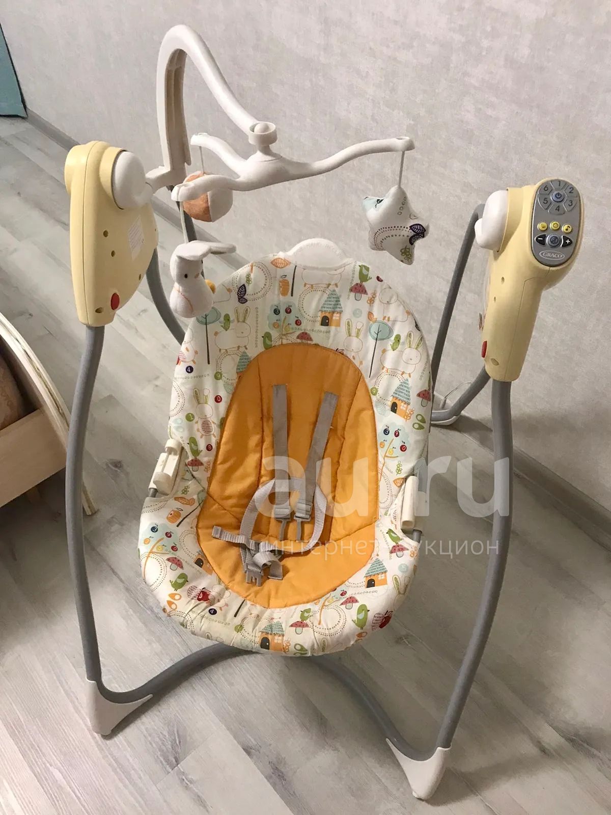 Детские электро качели Graco — купить в Красноярске. Состояние: Б/у ...