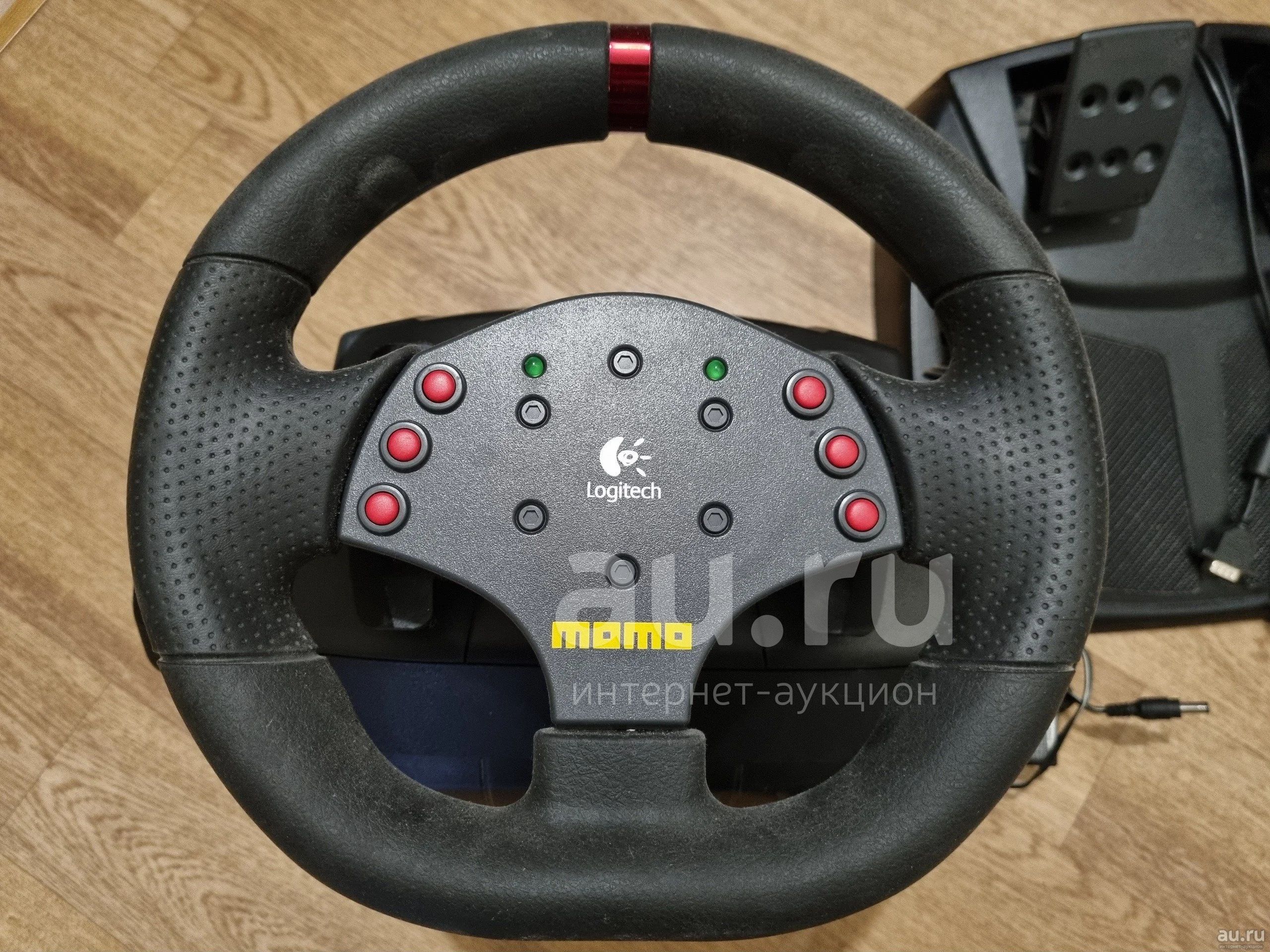 Руль Logitech MOMO Racing — купить в Красноярске. Состояние: Б/у. Рули ...