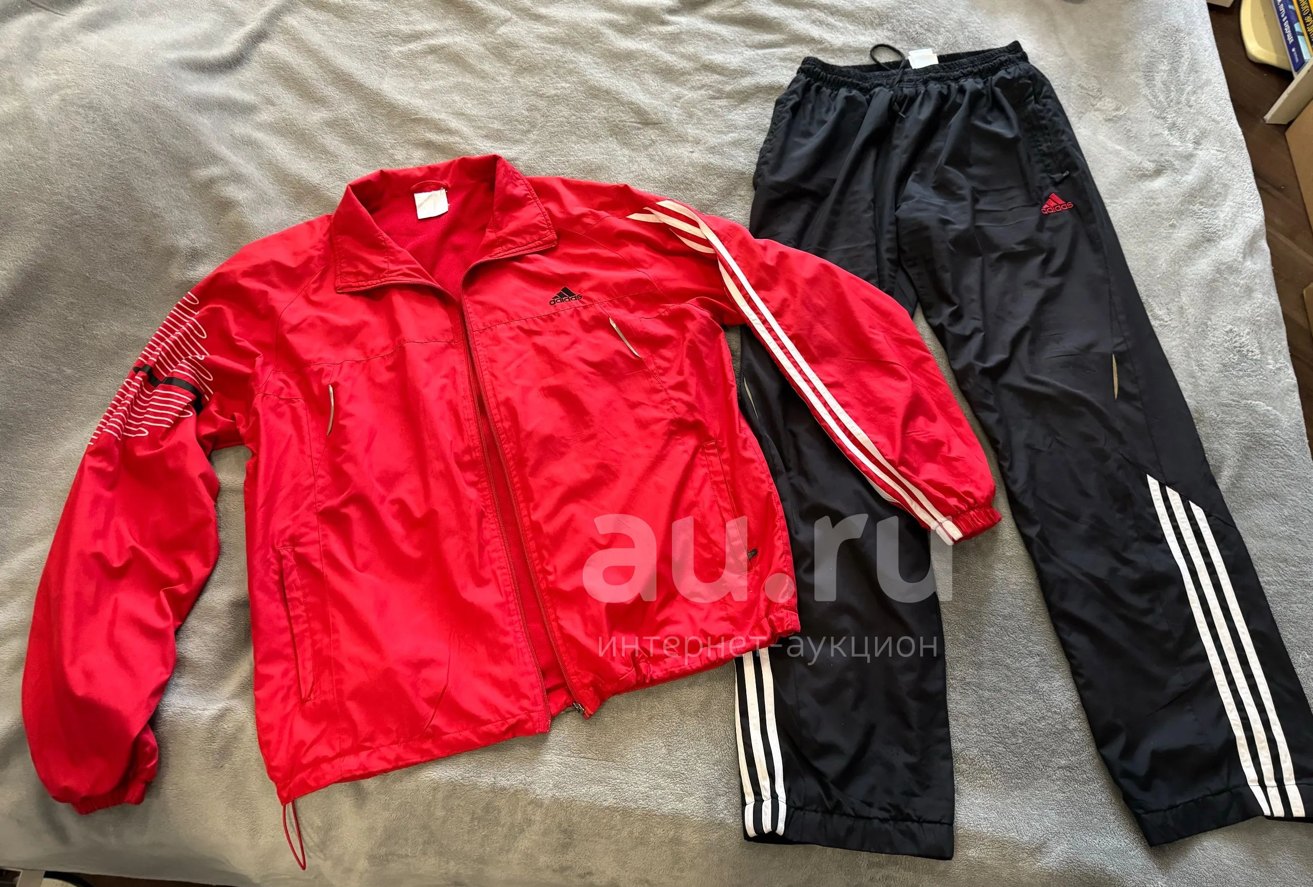 Костюм мужской adidas оригинальный. Б/у. 50-52. — купить в Красноярске ...