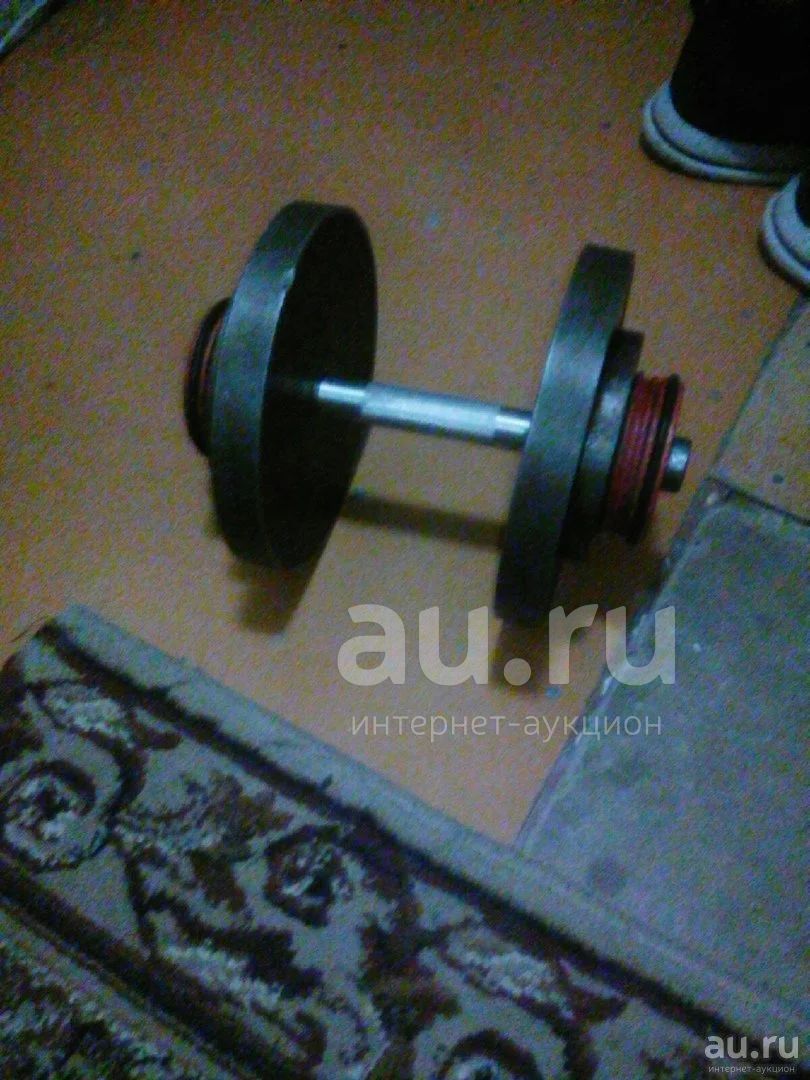 Гантеля 16кг — купить в Красноярске. Состояние: Б/у. Гантели на ...