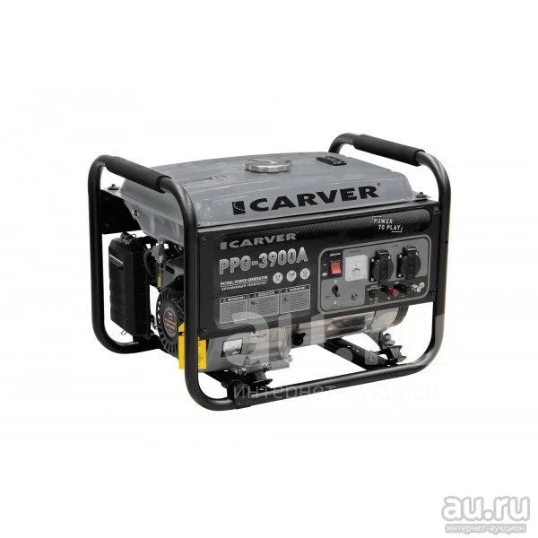 Бензогенератор Carver PPG-3900А бак 15л — купить в Красноярске ...