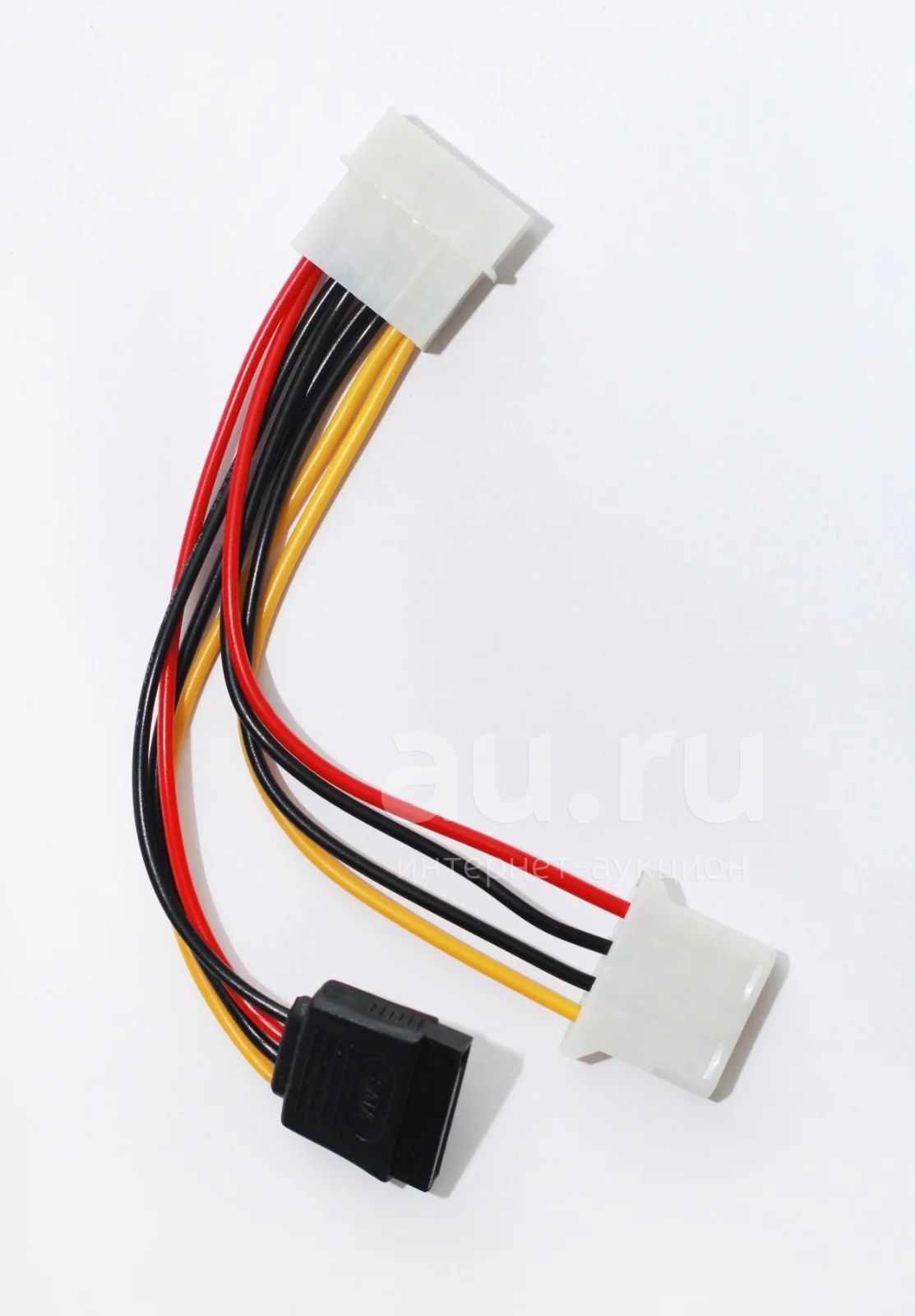 Переходник FinePower Molex-Molex+SATA — купить в Красноярске. Состояние ...