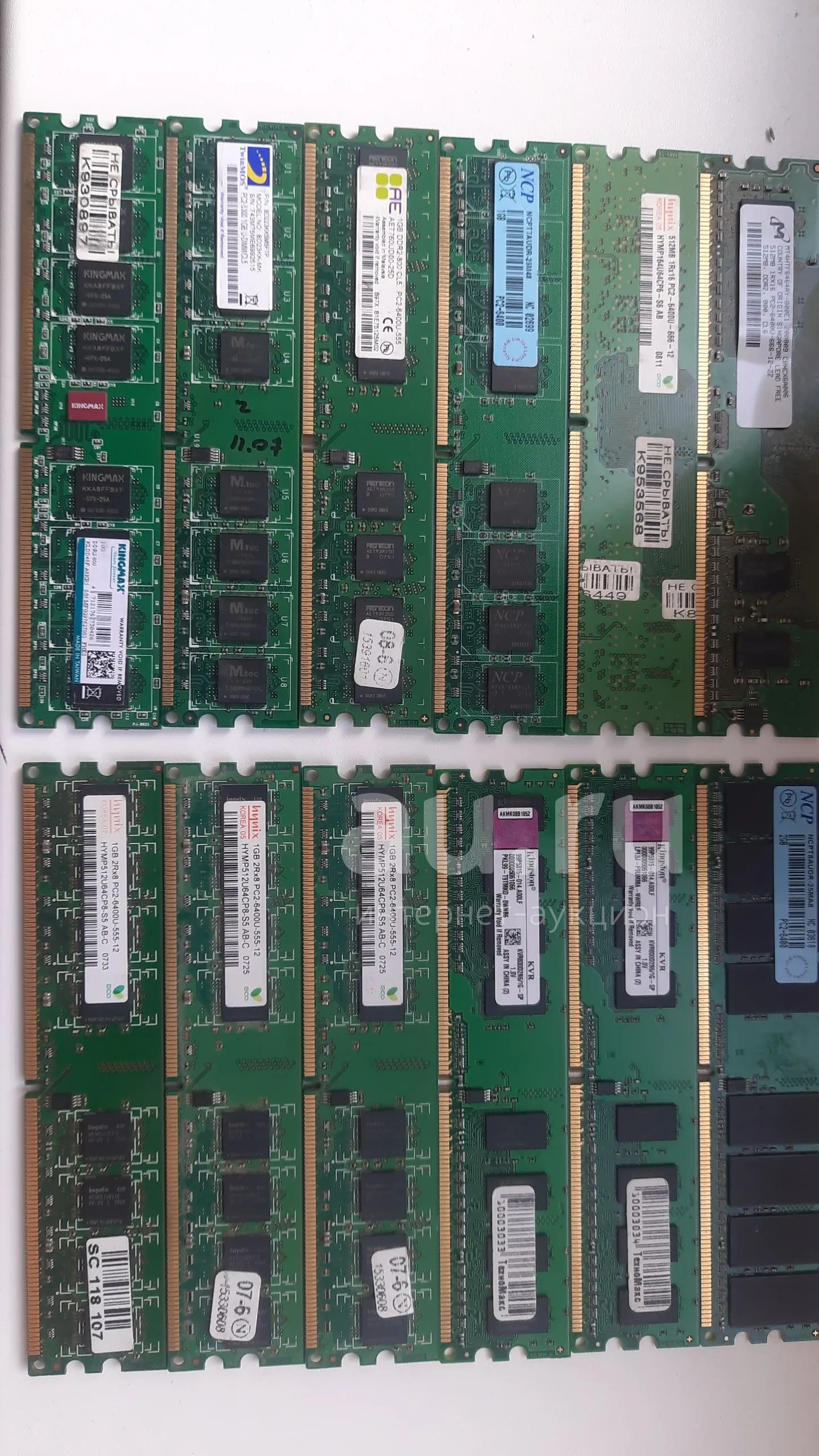 Оперативка Ddr2 — купить в Красноярске Состояние Б у Оперативная