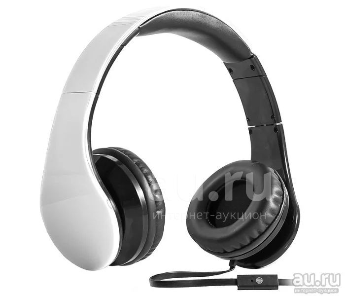 Полноразмерные наушники Defender Accord HN-047 с микрофоном красный ...