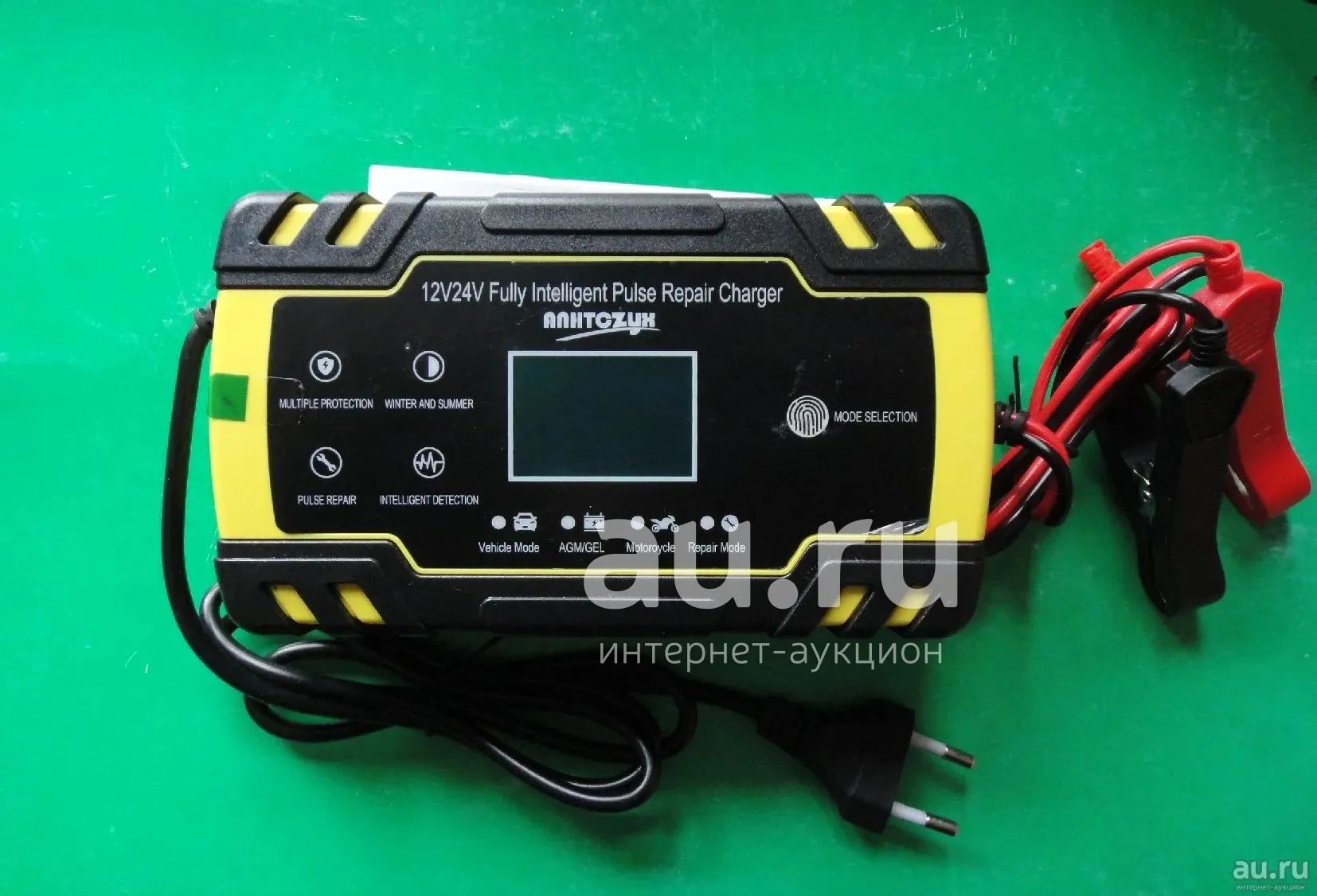Зарядное устройство для автомобильных аккумуляторов (12V/8A - 24V/4A ...