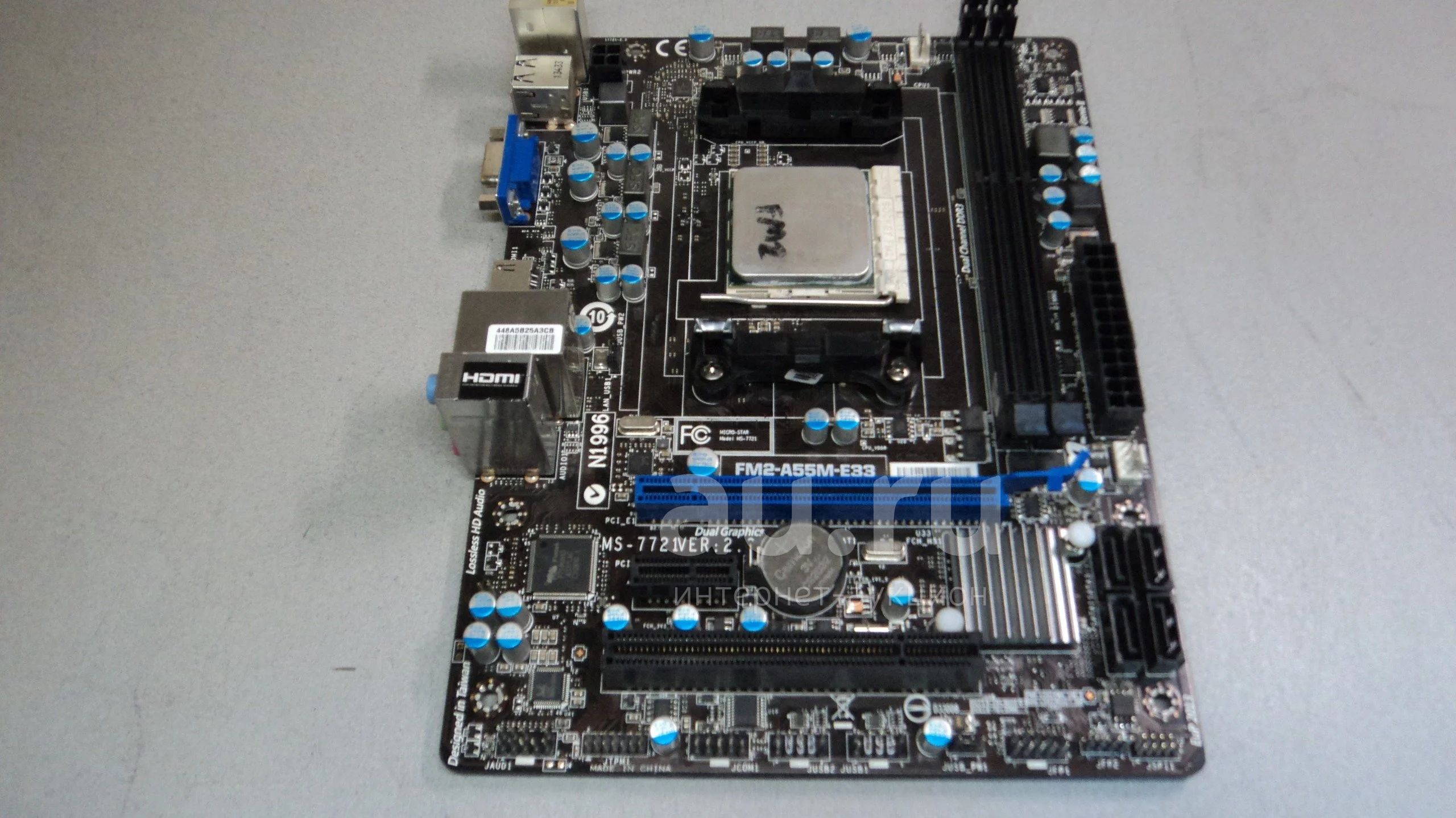 Б/У!!! Материнская плата материнка mainboard MB MSI FM2-A55M-E33 (MS ...